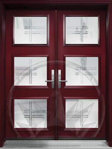 Entry Door With Glass Insert | NorthView Windows and Doors