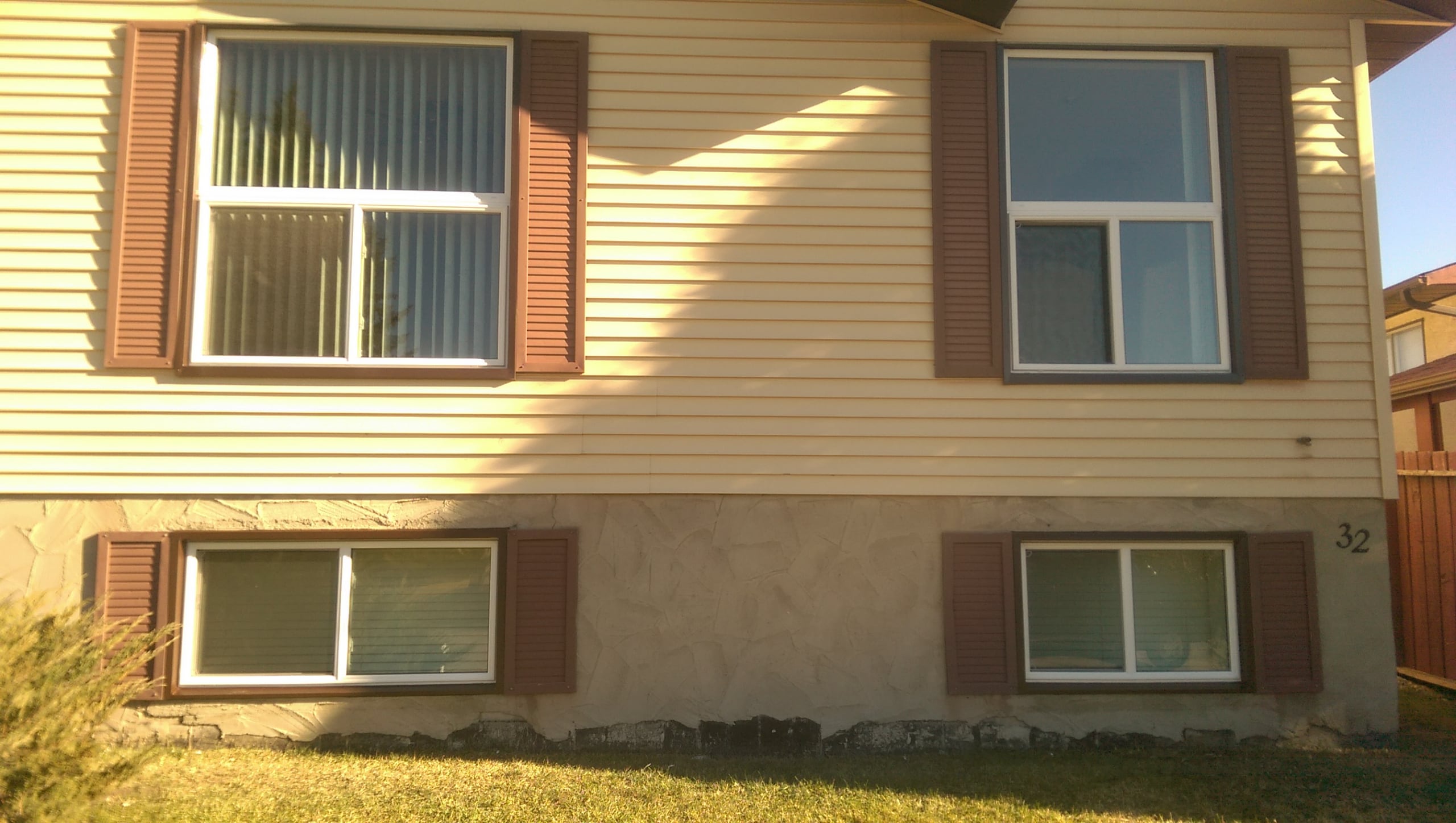 Recent installations - Calgary, AB (front doors with decorative glass ...