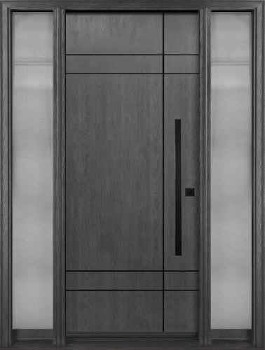 Contemporary Oversized Front Door, Large Front Door | NorthView