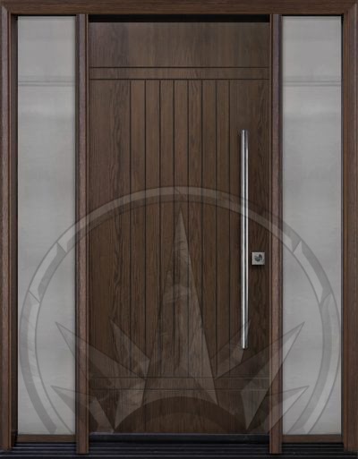 Contemporary Oversized Front Door, Large Front Door | NorthView