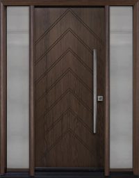 Contemporary Oversized Front Door, Large Front Door | NorthView