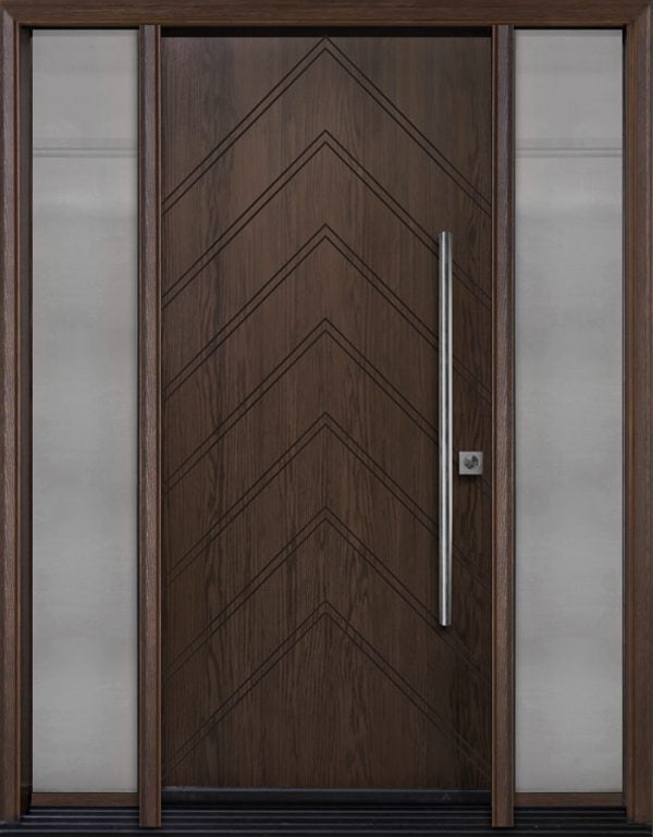 Contemporary Oversized Front Door, Large Front Door | NorthView