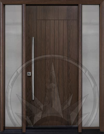 Contemporary Oversized Front Door, Large Front Door | NorthView