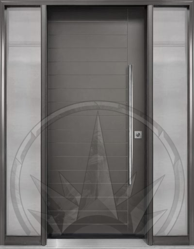 Contemporary Oversized Front Door, Large Front Door | NorthView