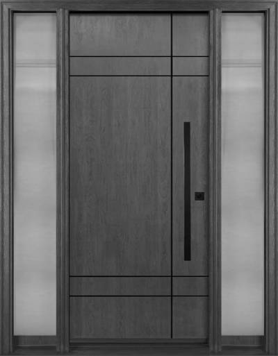 Contemporary Oversized Front Door, Large Front Door | NorthView